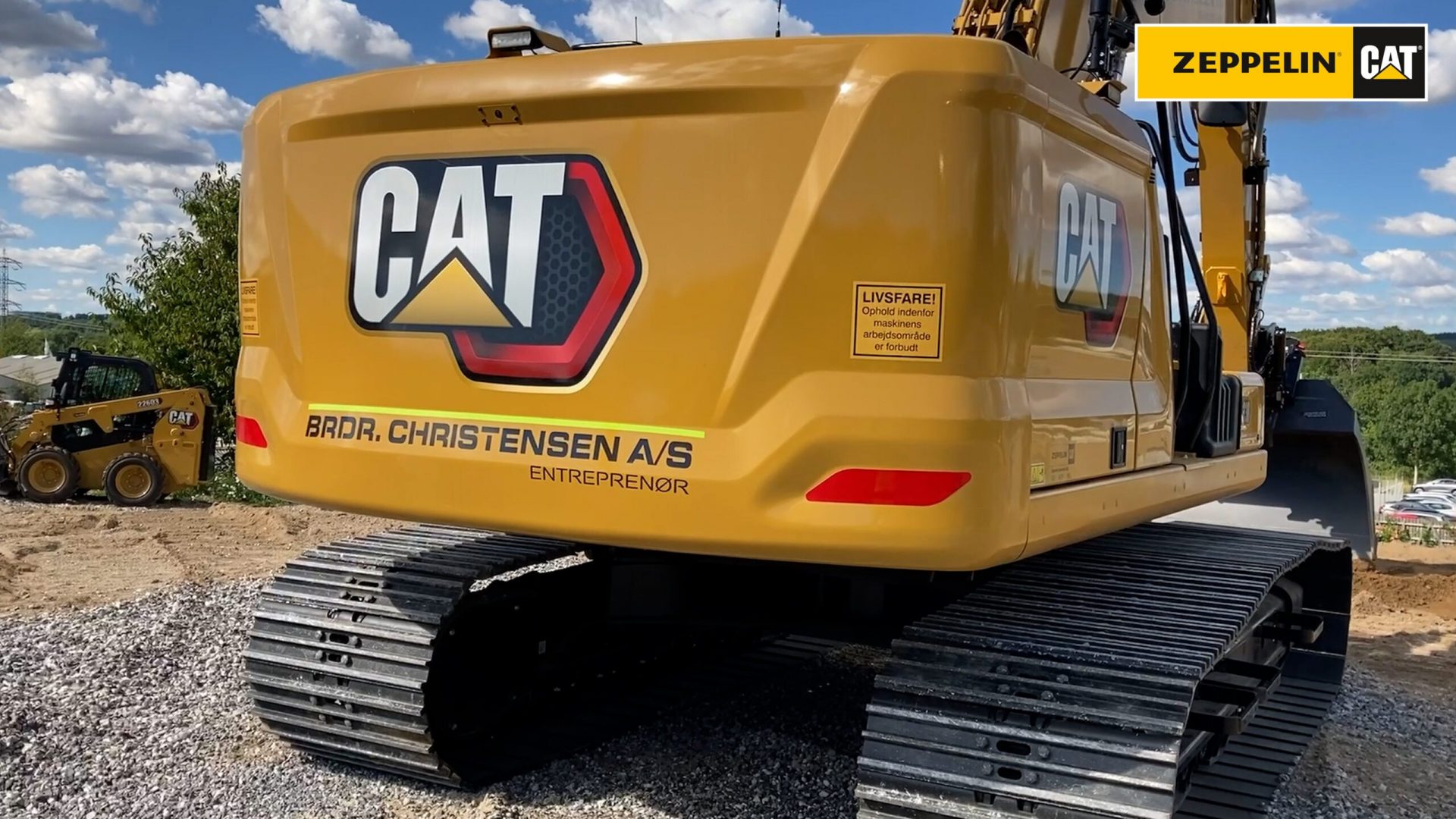 Cat 330 gravemaskine med autograde - Zeppelin CAT DK