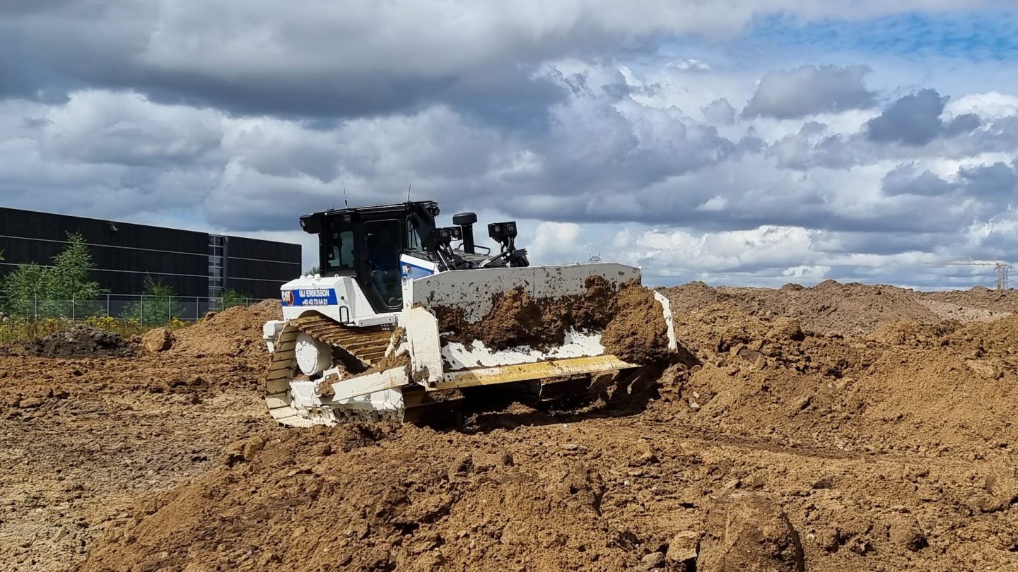 Cat D6XE dozer leveret af Zeppelin Danmark - Zeppelin CAT DK