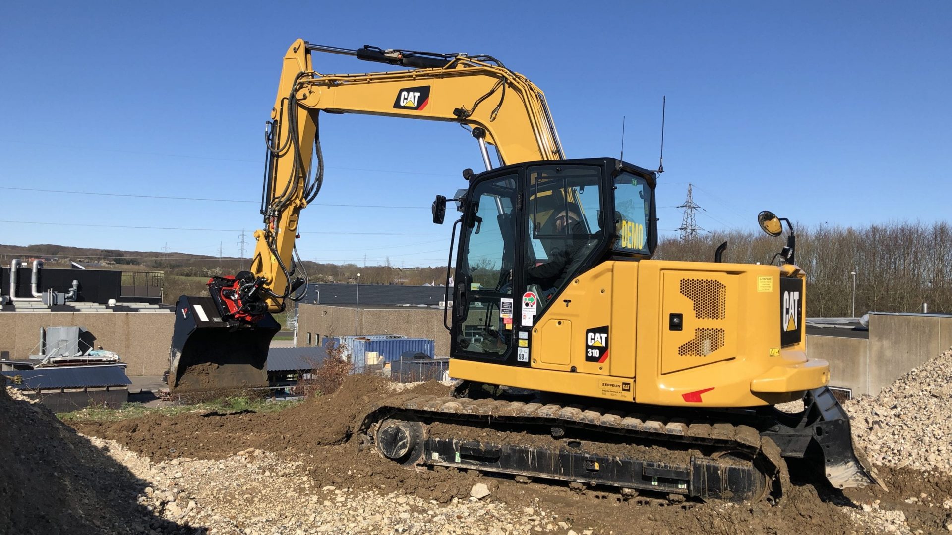 Cat 310 gravemaskine - 10 tons - Zeppelin CAT DK