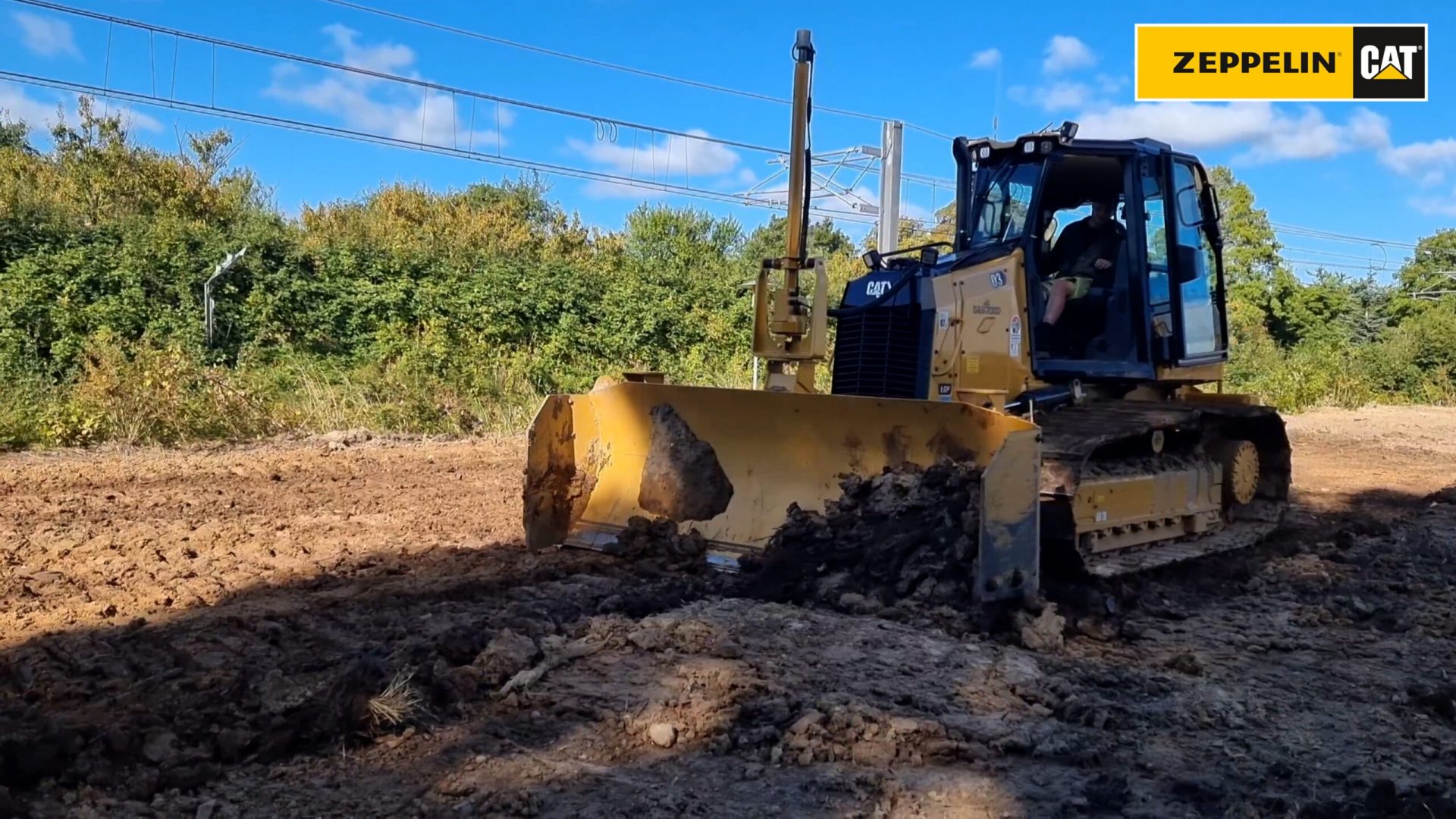 Cat D3 Dozer leveret til Danjord - Zeppelin CAT DK