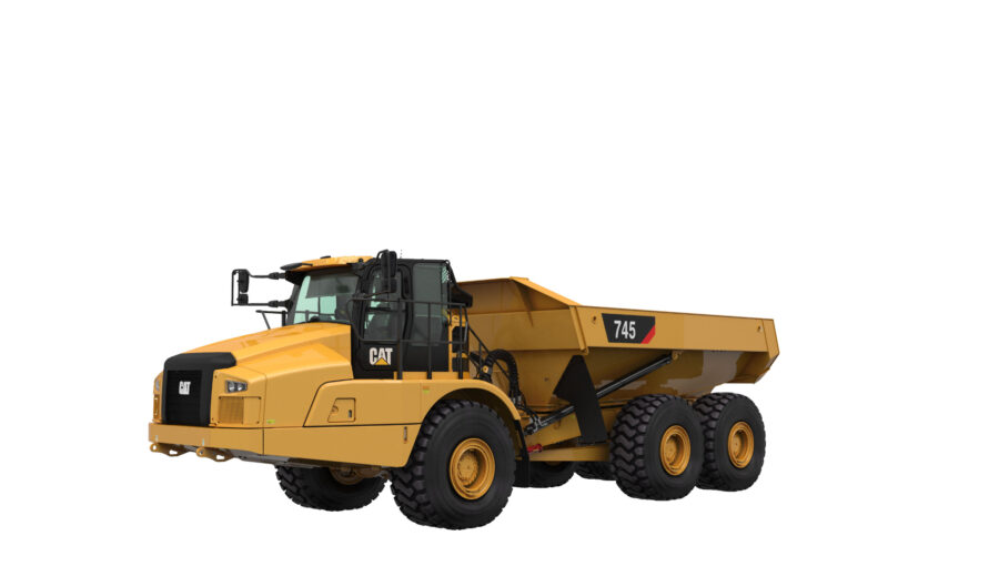 Cat 745 dumper - Zeppelin CAT DK
