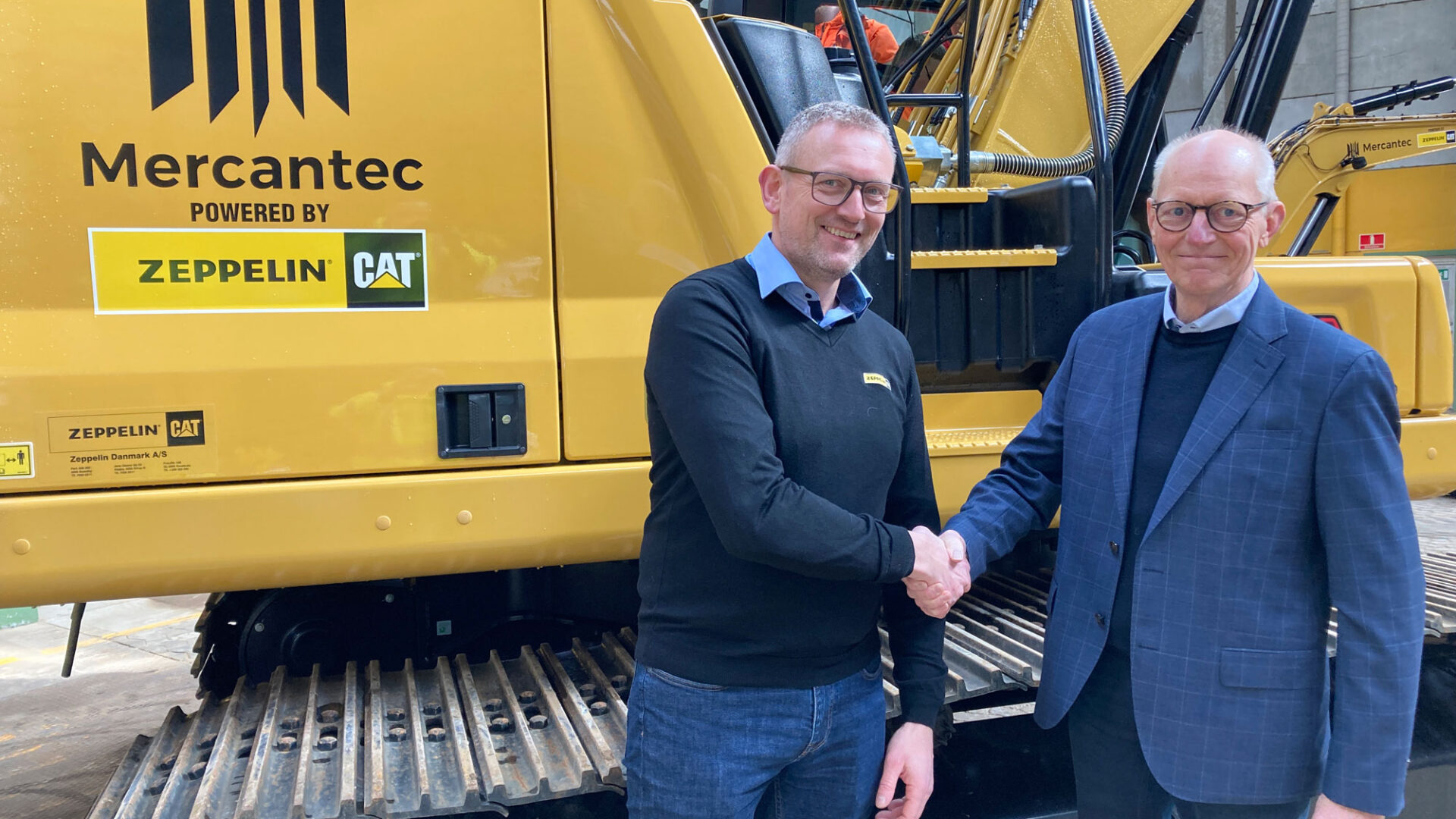 Zeppelin Construction indgår samarbejde med Mercantec i Ulfborg - Zeppelin CAT DK